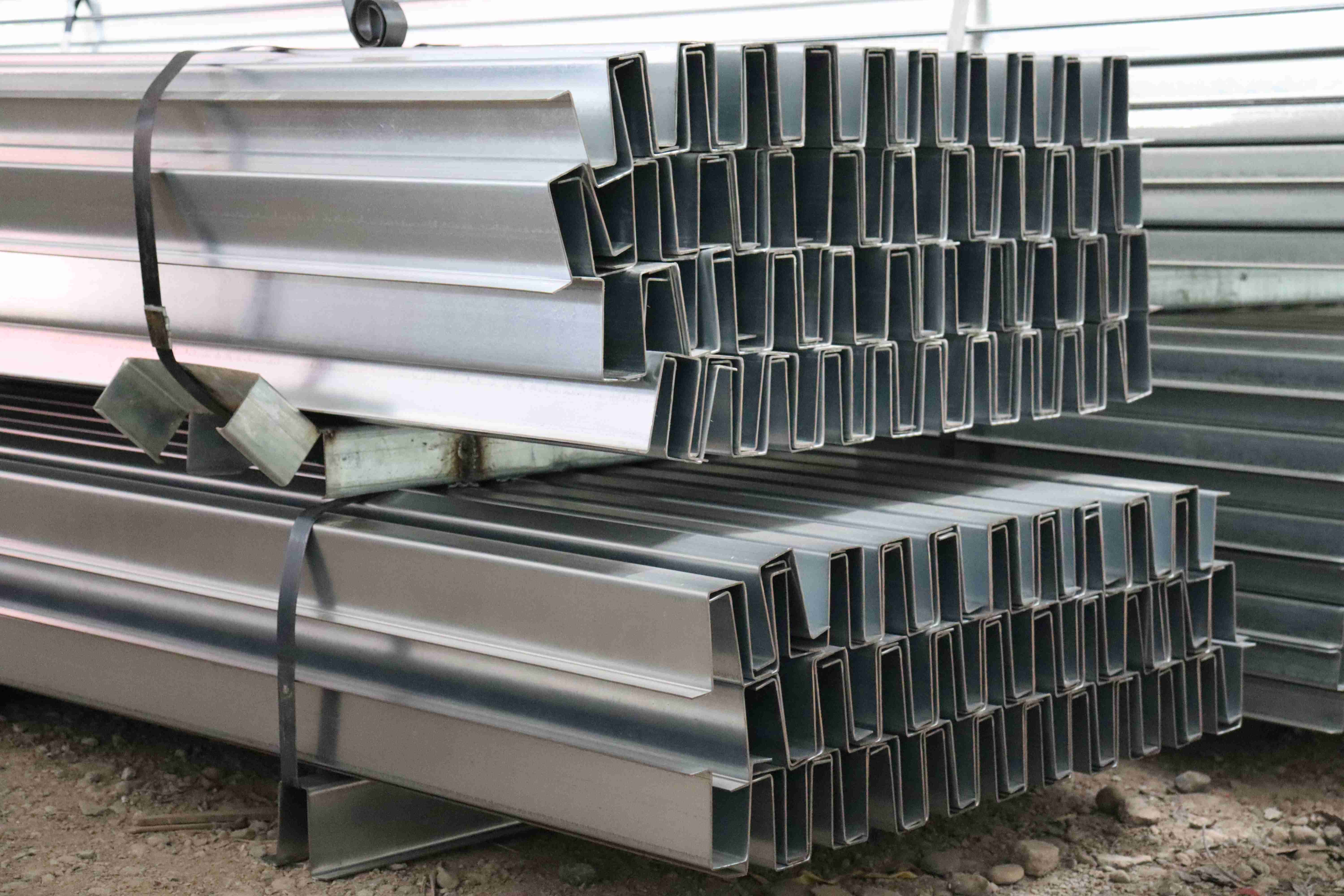galvanized u-shaped steel/truss purlin/roof purlins for sale-jig | JI' Shaped Steel